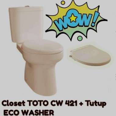 Jual Toto Kloset Duduk Sw 421 Eco Washer Original Murah - Harga Diskon ...