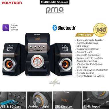 Jual Speaker Aktif Polytron Microphone Input Original, Murah & Diskon ...