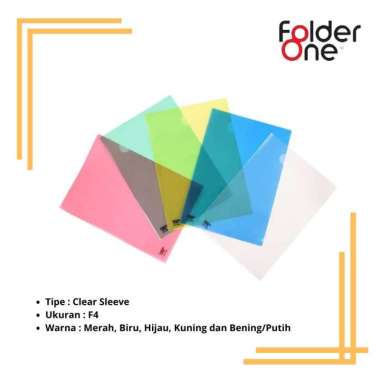 Jual Folderone Map L Bening A4 Original Murah - Harga Diskon Juni 2023 ...