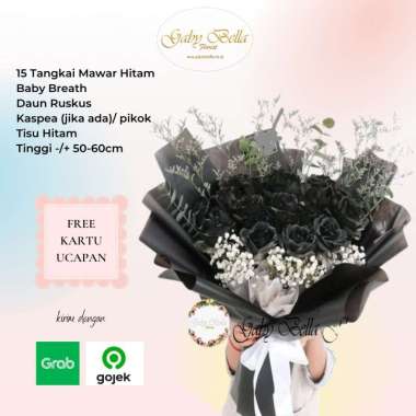 Jual Buket Bunga Mawar Hitam Original Murah - Harga Diskon September ...