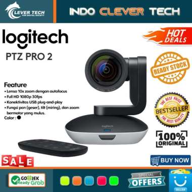 Jual Logitech Ptz Pro Webcam Original Murah Harga Diskon Mei Blibli