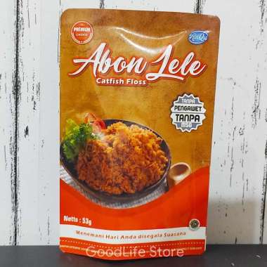 Abon Ikan Lele Abiqu Abon Bayi Kemasan Pouch 53 gram Non MSG Abon