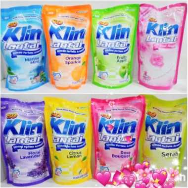 Jual SOKLIN Lantai Citrus Kuning [80 mL/ 5 pcs] di Seller Babang store ...