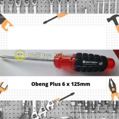 obeng plus 6mm x125mm
