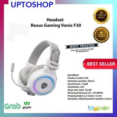 Jual Rexus F30 Vonix Headset Gaming Murah Juni 2022 Garansi Resmi ...