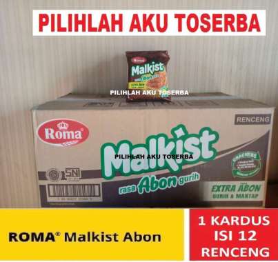 Jual Roma Malkist Abon 1 Dus Termurah - Harga Grosir Terupdate Hari Ini ...