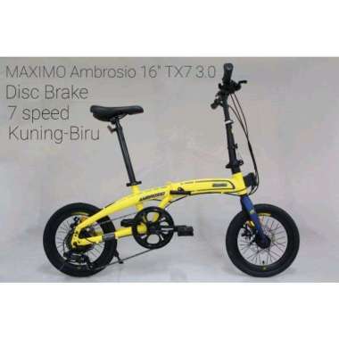 Jual Sepeda Lipat Maximo Ambrosio 16 Original Terbaru - Harga Promo Murah November 2022 | Blibli