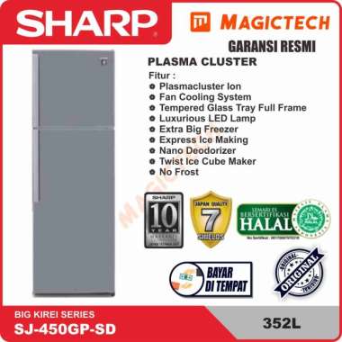 Jual Kulkas Sharp Plasma Cluster Ion Original, Murah & Diskon Juli 2023 ...