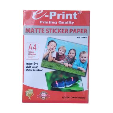 Jual Kertas Stiker Matte Original Murah - Harga Diskon April 2023 ...