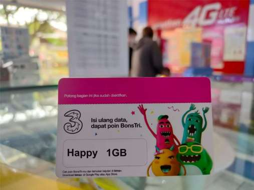 Harga Voucher TRI 3GB Terbaru Desember 2022 |BigGo Indonesia