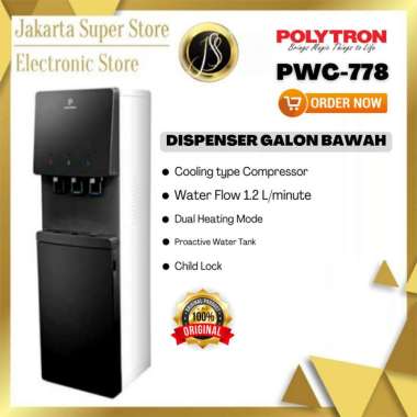 Jual Dispenser Polytron Galon Bawah Pwc 778 Original, Murah & Diskon ...