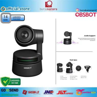 Jual Bkp Obsbot Tiny Ai Powered Ptz Webcam Black Original Resmi ...