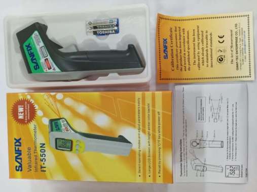 Sanfix Thermometer Gun Lengkap Harga Terbaru April 2023 | Blibli