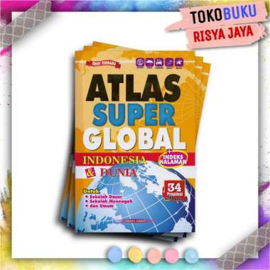 Jual Super Atlas Dunia Terbaru - Harga Promo Desember 2022 | Blibli