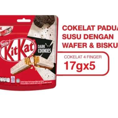 Jual Kit Kat Coklat Wafer Dark Cookies Termurah - Harga Grosir ...