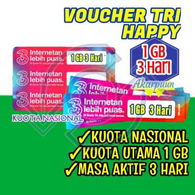 Jual Voucher Tri 16 Gb Spesifikasi Original, Murah & Diskon Harga Maret 2024 | Blibli