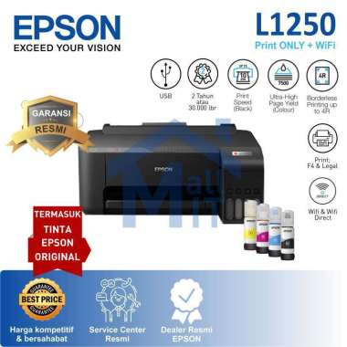 Jual Printer Wifi Epson L1250 Original Murah - Harga Diskon Mei 2023 | Blibli