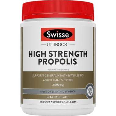 Swisse High Strength Propolis 300 Capsules Lengkap Harga Terbaru April ...