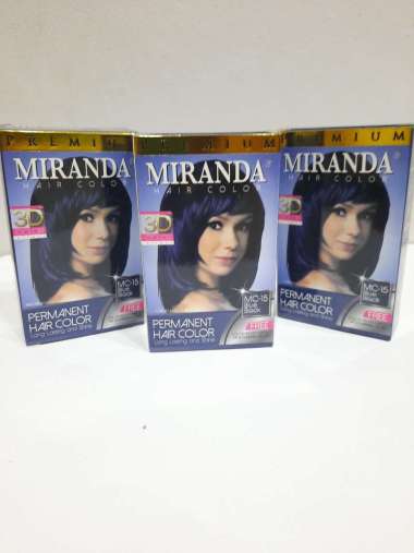 Pewarna Rambut Miranda Warna Biru Lengkap Harga Terbaru September 2022 ...