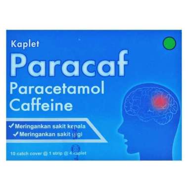 Paracaf Paracetamol Caffeine Strip 4 Kaplet Lengkap Harga Terbaru April ...