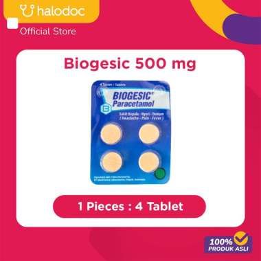 Biogesic Tablet Lengkap Harga Terbaru Oktober 2023 | Blibli