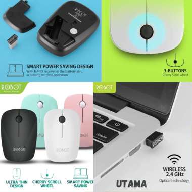 Mouse Wireless Robot Terbaru Oktober 2021 - Harga Murah & Gratis Ongkir ...