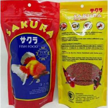 Jual Sakura Makanan Ikan 100 Gram Original Murah - Harga Diskon ...