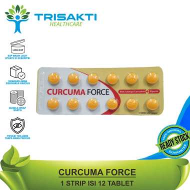 Curcuma Force Tablet Lengkap Harga Terbaru September 2022 | Blibli