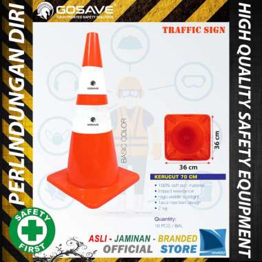 Jual Gosave Traffic Cone Original Murah - Harga Diskon Desember 2022 ...