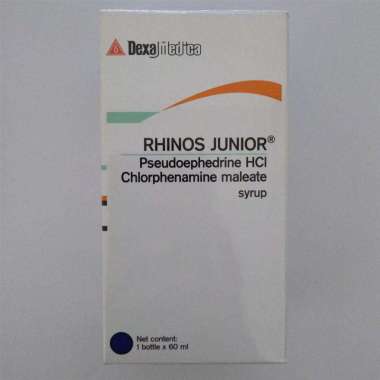 Obat Rhinos Junior Syrup Lengkap Harga Terbaru Desember 2022 | Blibli