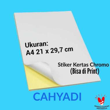 Promo Kertas Sticker Hvs ( Dove ) A4 Ukuran 21 x 29,7 cm / 50 Lembar ...