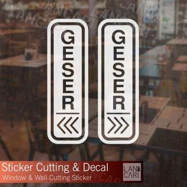 Jual Stiker Pintu Geser Terbaik April 2022 - Harga Murah & Gratis ...