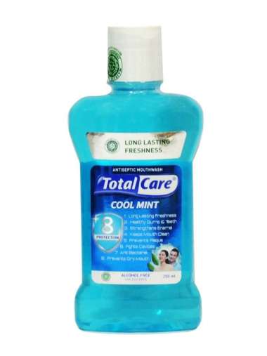 Jual Totalcare Mouthwash 250 Ml Cool Mint Terbaru - Harga Promo April ...