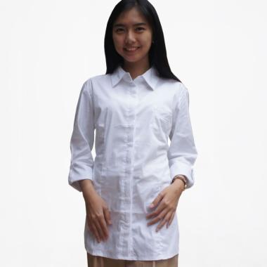 Model Baju Kerja Atasan Putih Wanita - Seputar Model