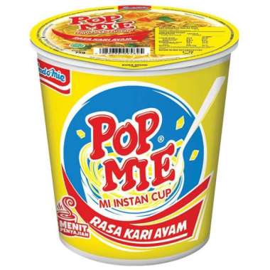 Jual Pop Mie 1 Dus Rasa Kari Ayam Termurah - Harga Grosir Terupdate ...