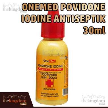 One Med Povidone Iodine 60 Ml Lengkap Harga Terbaru April 2023 | Blibli