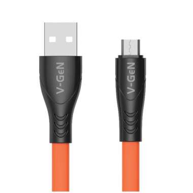 Promo Kabel Data USB V-GeN VCB-16 Fast Charging Kabel Charger Micro USB ...