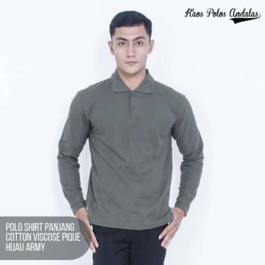 Jual Polo Shirt Polos Ijo Army Model Terbaru - Harga Promo Agustus 2023 ...