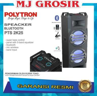 Jual Speaker Aktif Polytron Bluetooth Free Microphone Original, Murah ...