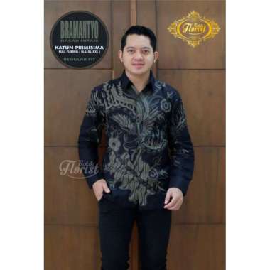 Jual Baju Batik Hitam Abu Model Terbaru & Kekinian - Harga Diskon Juli ...