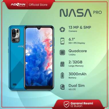 Promo Advan NasaPlus 2GB 16GB Smartphone Android10 Garansi Resmi Deep ...