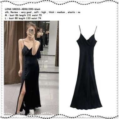 Long Dress Hitam Maxi 🔥 Harga & Model Terbaru Juni 2026