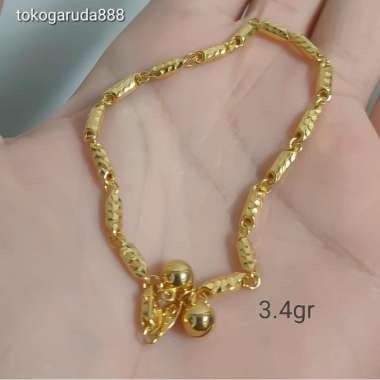 Jual Gelang Emas Asli Model Bambu Terbaru - Harga Promo Desember 2022 ...
