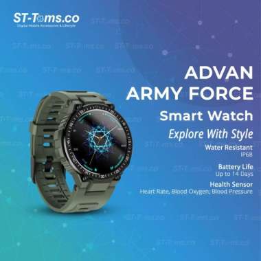 Jual Smartwatch Advance Army Force Spesifikasi Original, Murah & Diskon ...