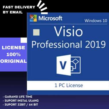 Jual Microsoft Visio 2019 Professional Lisensi Original Terbaik Mei ...
