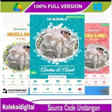 Jual Source Code Undangan Pernikahan Original Murah - Harga Diskon ...