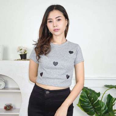 Jual Crop Top Remaja Kekinian Model Terbaru & Kekinian - Harga Diskon ...