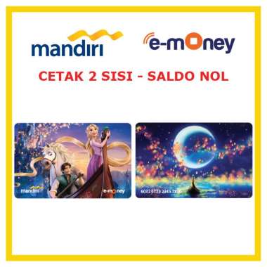 Jual Kartu MANDIRI E-MONEY Design Credit Card Mandiri Emoney 5 etoll ...