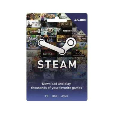 Jual Steam Wallet Terbaru 2022 - Harga Termurah | Blibli