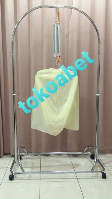 Jual Ayunan bayi chrome stainless tiang rangka ayunan MY DEAR SPRING ...
